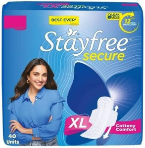 STAYFREE Secure Extra Large Sanitary Pads For Women With Wings (pack of ...