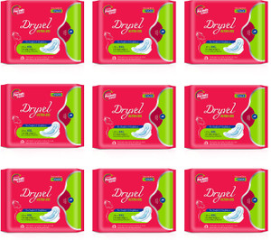 Dryvel Ultra-XXL Sanitary Pad with Wide Wings (72 Pads) - Day & Night ...