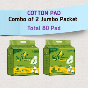 soft & secure COTTON COVER MAXI PAD COMBO Sanitary Pad | Buy Women ...