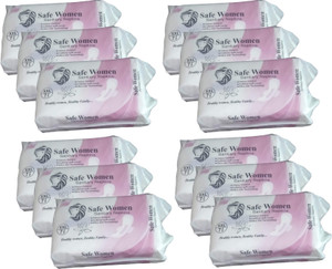 safe women Sanitary Pads- Combo of 12 Sanitary Pad | Buy Women Hygiene ...