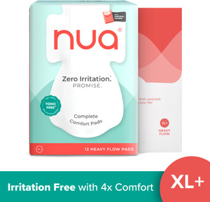Nua Complete Comfort 12 XL+ With Disposal Covers| Zero Irritation ...