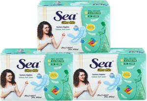 Sea Pack of 72 XXL Ultra Thin Anti Bacterial,Rashes Free Cottony Soft ...