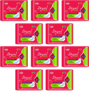 Dryvel Ultra-XXL Sanitary Pad with Wide Wings (80 Pads) - Day & Night ...