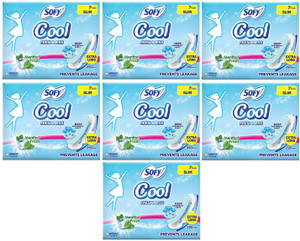 SOFY COOL EXTRA LONG 7+7+7+7+7+7+7N Sanitary Pad | Buy Women Hygiene ...
