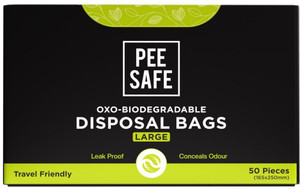 Pee Safe Biodegradable Disposable Bags for Disposal of Tampons ...