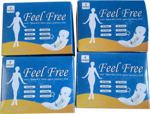 Sapphire Bodycare Feel free cotton sanitary pad Sanitary Pad | Buy ...