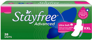 STAYFREE Advanced Ultra Soft | Prevents rashes & skin irritation ...