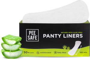 Pee Safe Aloe Vera Panty Liners | Cottony Soft for Extra Comfort ...