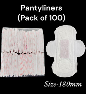 Huzzah Pantyliners -100 N-for Intimate Hygiene, Vaginal Discharg ...