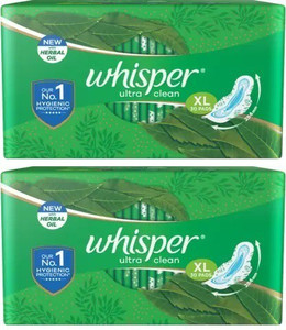 Whisper ultra clean XL - 30+30 Pads Sanitary Pad | Buy Women Hygiene ...