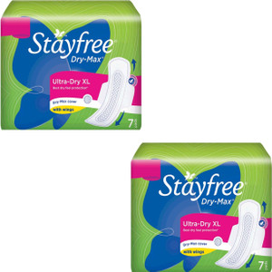 STAYFREE Dry-Max XL 7+7 pads Sanitary Pad | Buy Women Hygiene products ...