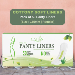Cailin Care Cotton Daily Use Panty Liner for Vaginal Discharge (Size ...