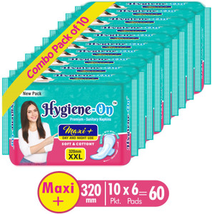 Hygiene-On Maxi+ 10 Combo Sanitary Pad | Buy Women Hygiene products ...