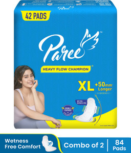 Paree Dry Feel XLSize|Sanitary Pads for Women in Leakage Protection ...