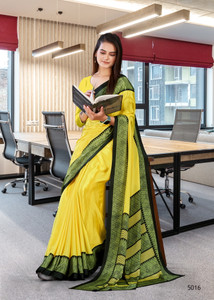 Buy Veer Vision Printed, Floral Print Bollywood Crepe, Pure Silk ...