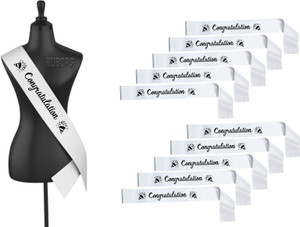 hubops Congratulation Sash for Party, Events, Party Decorations Pack of ...