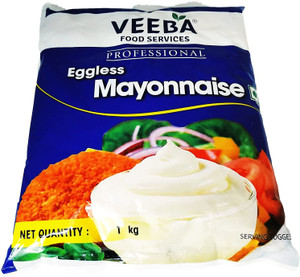 VEEBA Eggless Mayonnaise (Professional) Sauce Price in India - Buy ...