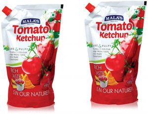 mala's Tomato Ketchup (950G X 2pc) Ketchup Price in India - Buy mala's ...