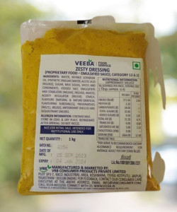 VEEBA Zesty Dressing Emulsified Sauce Packet Sauce Price in India - Buy ...