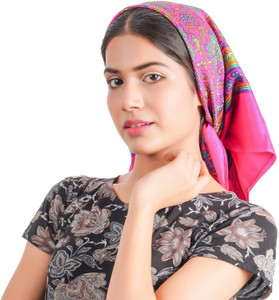 MIKONIKO Floral Print Pure Wool Women Fancy Scarf - Buy MIKONIKO Floral ...