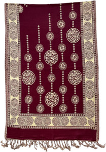 KRISHNA TEXTILES Woven Wool Blend Women Stole - Buy KRISHNA TEXTILES ...