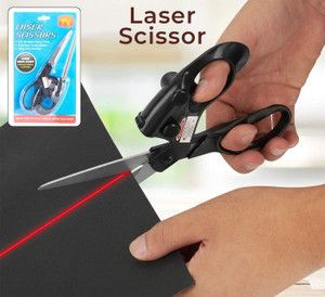 Flipkart.com | DeoDap Laser Guided Scissors, Precision Cutting Tool For ...