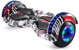 hoverboards india 8 Inch Hoverboard, with Bluetooth, Music, LED Lights ...