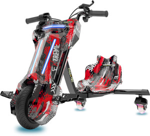 TYGATEC T9 3 Wheel Drift Cart / 3 Wheel Drifter with Shocker HoverBoard ...
