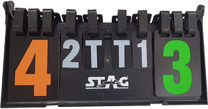 Stag iconic Portable Scoreboard | Easy Flip Professional Scorekeeper ...