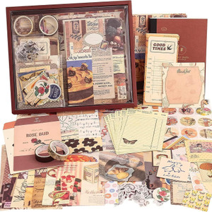 voldot Vintage Scrapbook Theme, Scrapbook Kit Price in India - Buy ...