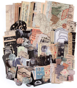 ExeQianming Set of 200 Pcs Vintage Cosmos DIY Kit – Scrapbooking ...