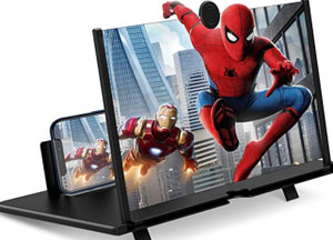 JANGI 10 inch 3 times 3D magnifier Screen Expander Phone Price in India ...