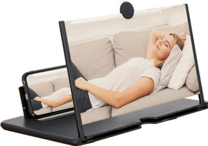 Gribbtor 12 inch 3 times 3D magnifier fresnel mirror HD TV screen ...