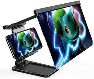 MAGIC 12 inch 3D Screen Magnifier | Mobile Cinema Enlarged Screen Magic ...