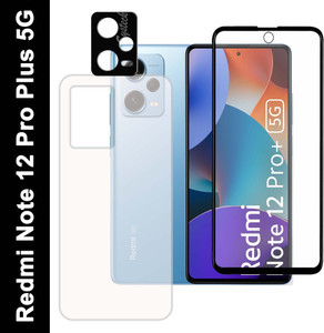 Systek Front and Back Tempered Glass for Redmi Note 12 Pro Plus 5G ...