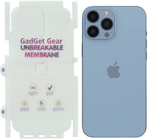 LiMart Back Screen Guard for iPhone 12 Mini (Matte Finish Back Membrane ...