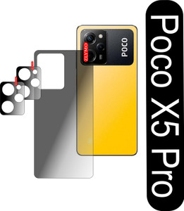 Zlymo Back Tempered Glass for POCO X5 Pro 5G - Zlymo : Flipkart.com