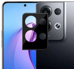 lazzymoby Camera Lens Protector for OPPO Reno 8 5G, 3D Looks ...
