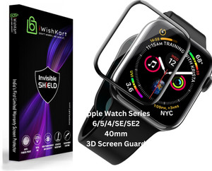 iWishKart Edge To Edge Screen Guard for Apple Watch Series SE3 40mm ...