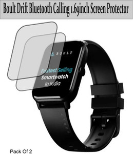 Spnrs Edge To Edge Screen Guard for Qii Boult Drift Bluetooth Calling ...