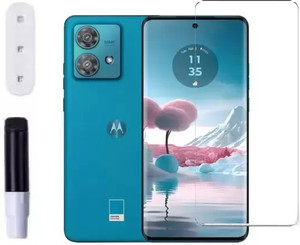 S-Softline Tempered Glass Guard for Moto Edge 40 Neo, UV Full Glue ...