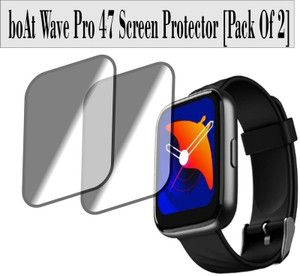 Blackcom Edge To Edge Screen Guard for boAT Wave Pro 47 [Ultra Thin ...