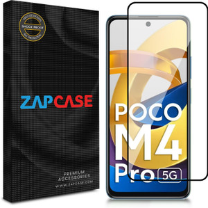 Zapcase Edge To Edge Tempered Glass for Poco M4 Pro 5G - Zapcase ...
