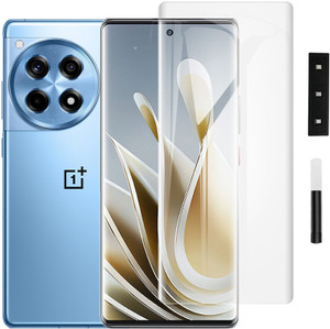 PUNAK Edge To Edge Tempered Glass for ONEPLUS 12r, Oneplus 12 R, One ...