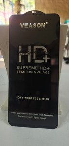 VEASON Edge To Edge Tempered Glass for Oneplus Nord CE 2 Lite - VEASON ...