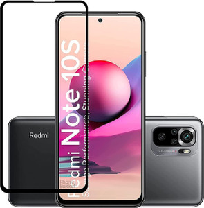 S-Softline Edge To Edge Tempered Glass for Redmi Note 10s, Friendly ...