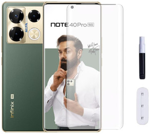 1DOLLAR Edge To Edge Tempered Glass for Infinix Note 40 Pro (5G)-UV9H ...