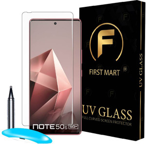 FIRST MART Edge To Edge Tempered Glass for Infinix Note 50s 5G ...