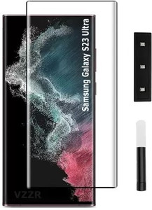 UNIKWORLD Edge To Edge Tempered Glass for Samsung Galaxy S23 Ultra 5G ...