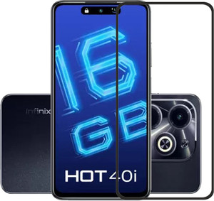 NSTAR Edge To Edge Tempered Glass for Infinix Hot 40x 5G, Infinix HOT ...